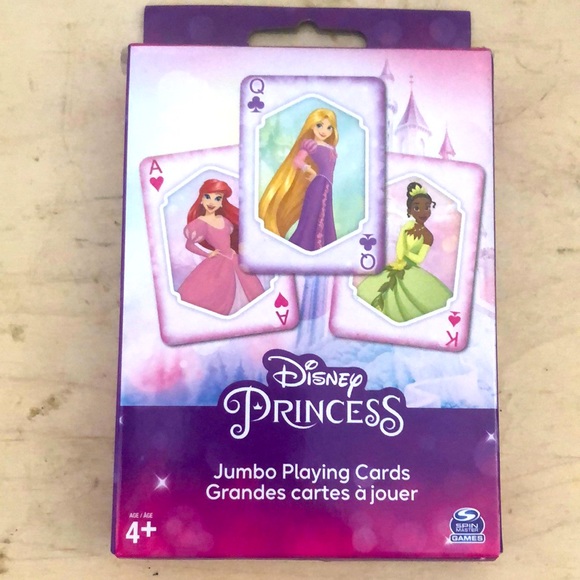 Disney | Toys | Disney Princess Jumbo Playing Cards | Poshmark
